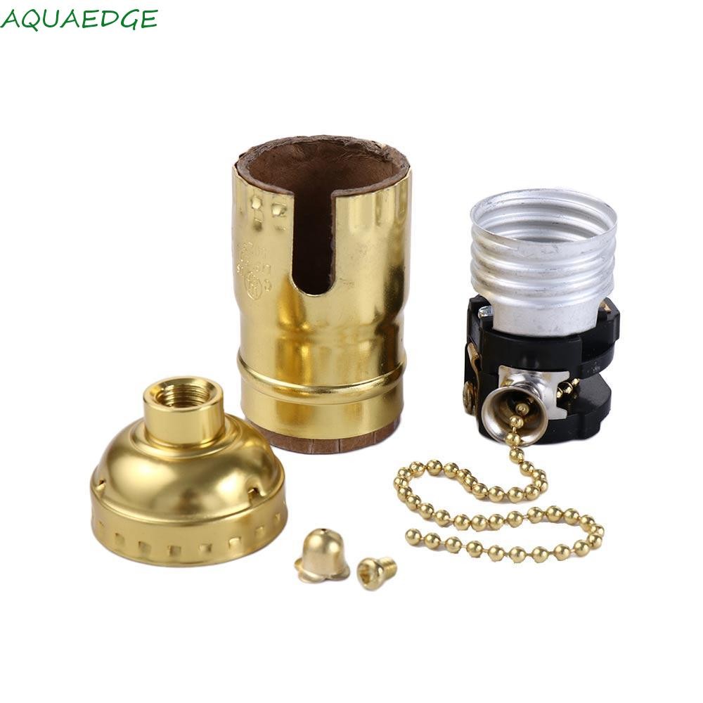 Aquaedge ผู้ถือซ็อกเก็ตคุณภาพสูง Retro Edison E26/E27 ฐานอลูมิเนียมผู้ถือโคมไฟฐานโคมไฟ | Shopee ...