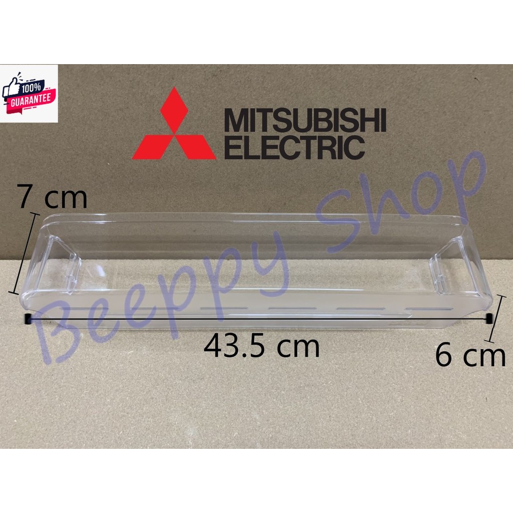 ชั้นวางของข้างประตูตู้เย็นในช่องฟรีส Mitsubishi รุ่น MR-FV20/FV21/FV22 ...