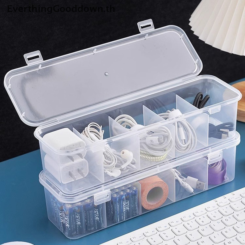 Ever See-TH Charge Cable Organizer Box Data Cable Management Box USB ...
