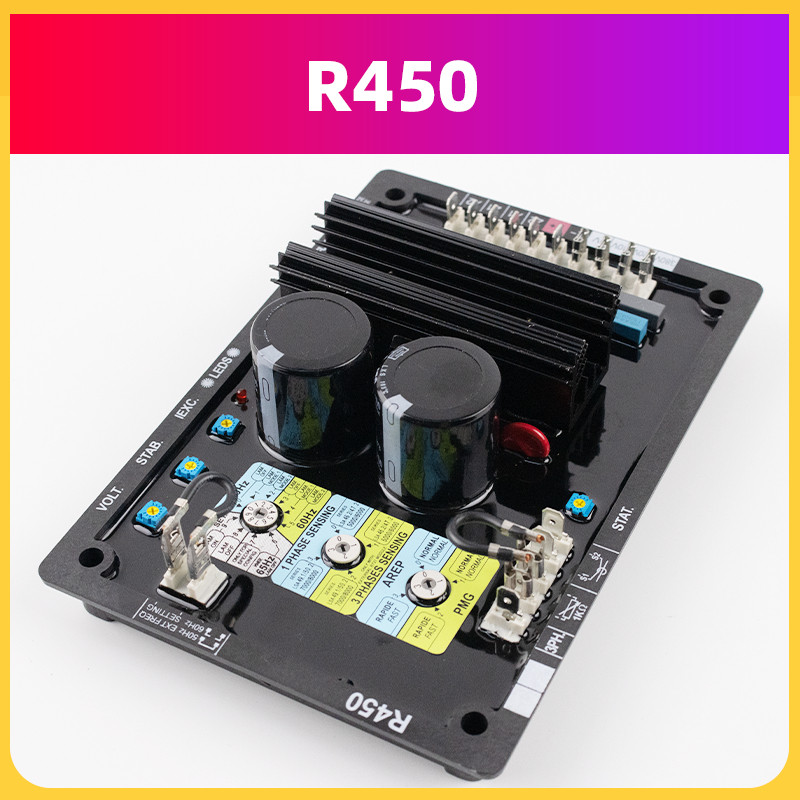 สินค้าพร้อมAVR R450/r450m อุปกรณ์เสริมเครื่องกําเนิดไฟฟ้าบอร์ดควบคุมแรงดันไฟฟ้าบอร์ดปรับแรงดัน ...