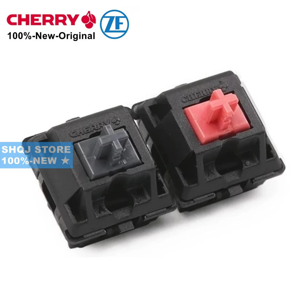 Cherry/zf 100%-NEW MX SILENT SWITCH RED BLACK 3PIN SILENT MECHANICAL ...