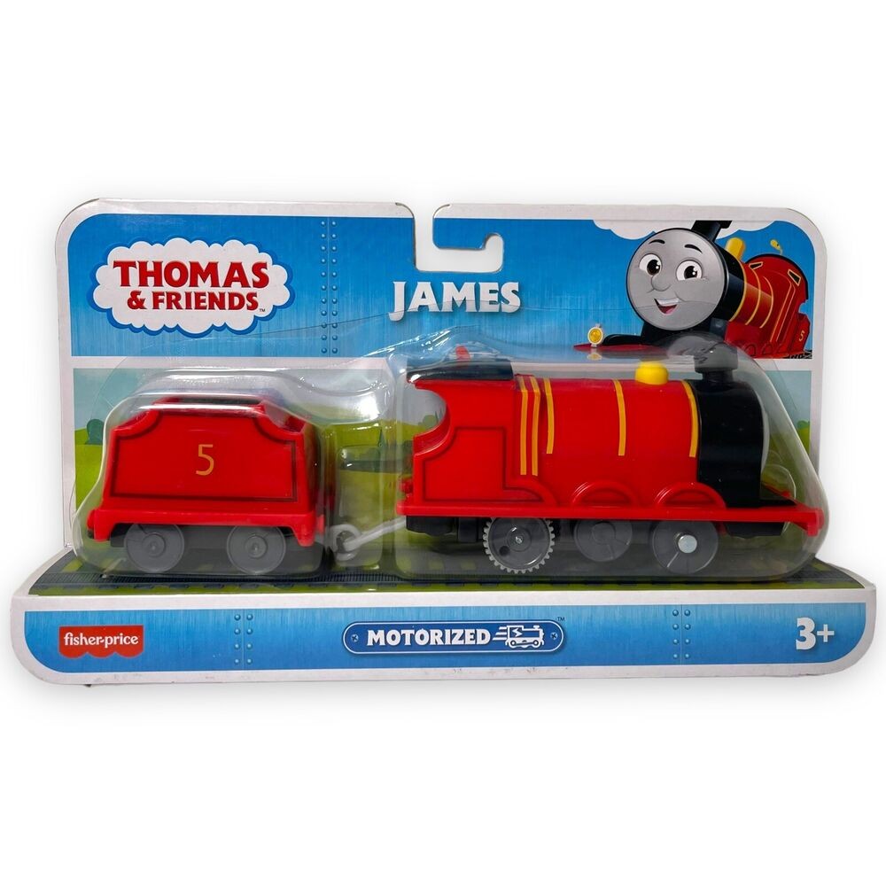 Thomas and Friends Trackmaster Motorized Train James Red Train ใหม่ ...