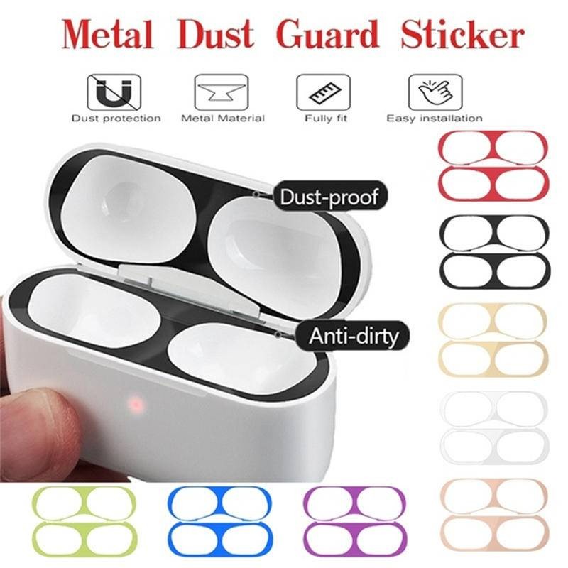 Metal Dust Guard Sticker Protective Film For AIRPODS 4 PRO 1/2/3 PRO2 ...
