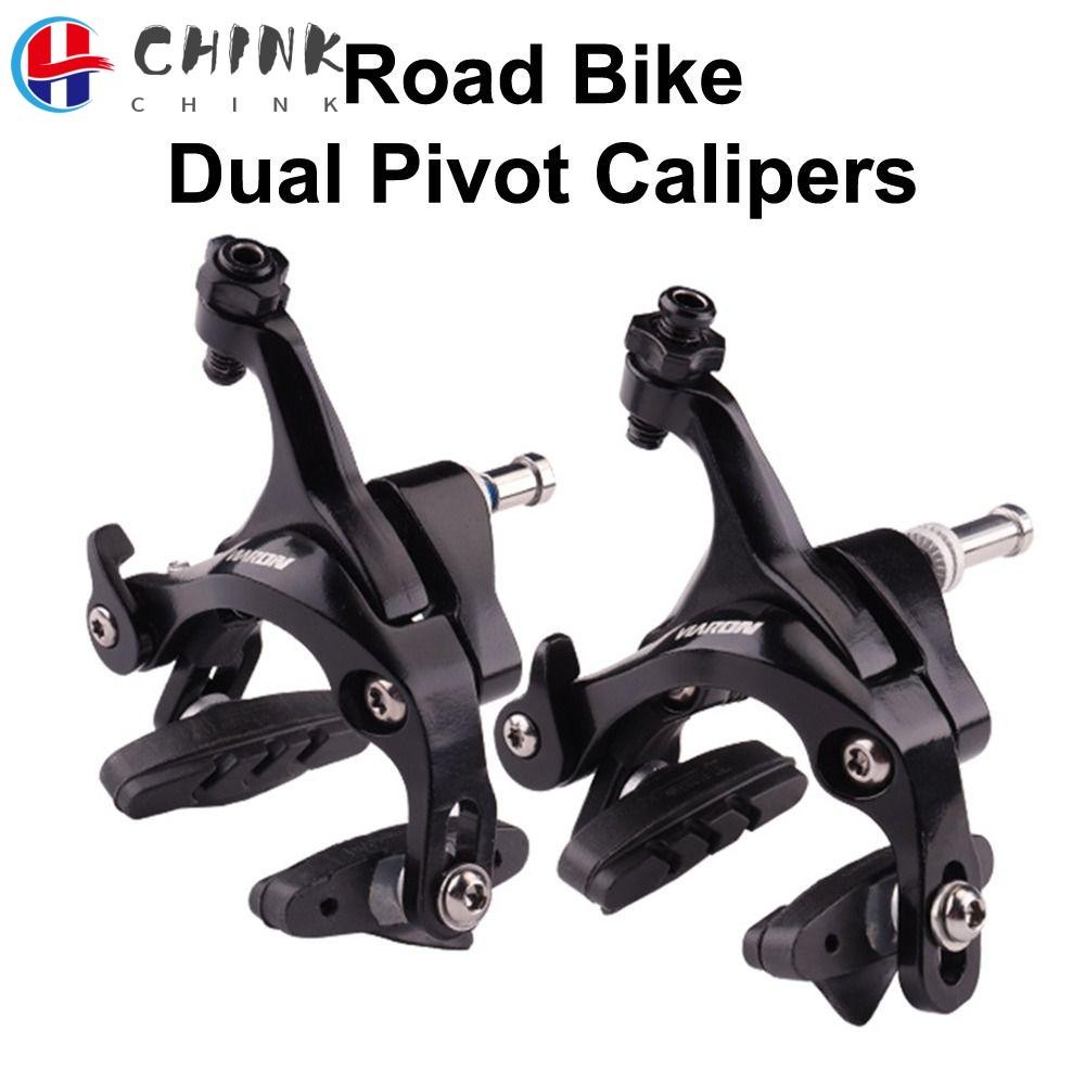 Chink จักรยานเสือหมอบ Dual Pivot Calipers พร้อมผ้าเบรค คาลิปเปอร์เบรก V ...