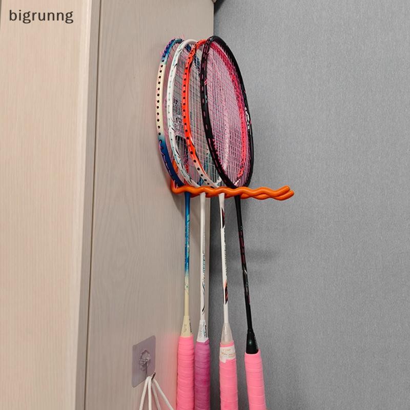 Bigrunng ติดผนังแร็กเก็ตผู้ถือไม้เทนนิสผู้ถือไม้แบดมินตัน Wall Wave ...