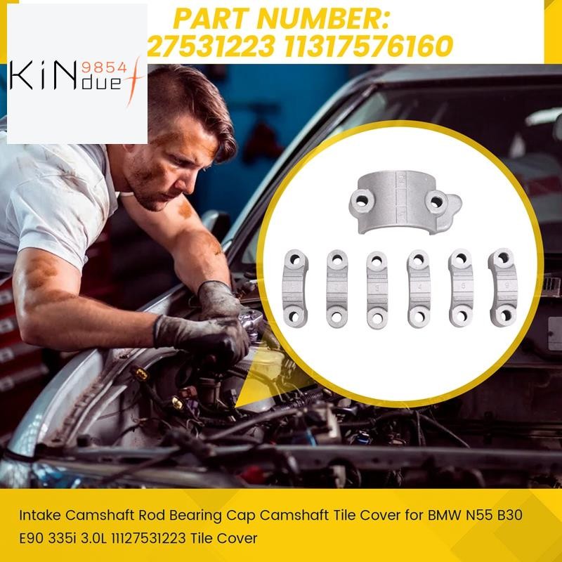 11317576160 Intake Camshaft Rod แบริ่งหมวก Camshaft กระเบื้องสําหรับ ...