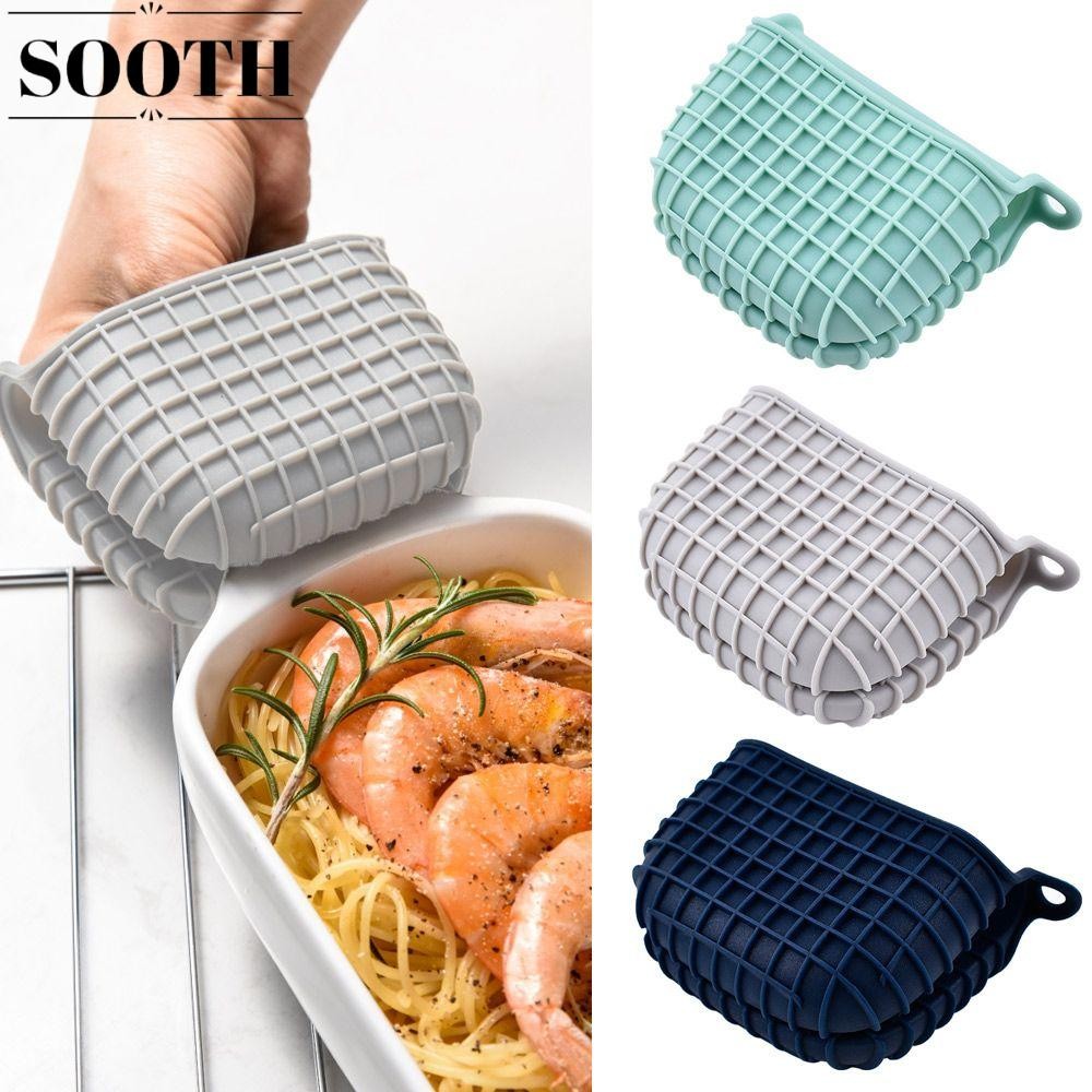 SOOTH เตาอบ Mitts ซิลิโคนลื่น Anti-Scalding ถาดจานชาม | Shopee Thailand