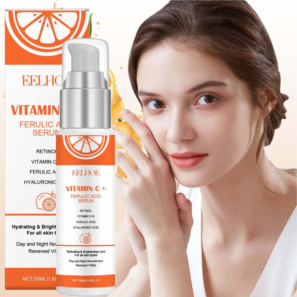 เซรั่มวิตามินซี Hydrating Skin Brightening Lotion Face Cream Hydrating ...