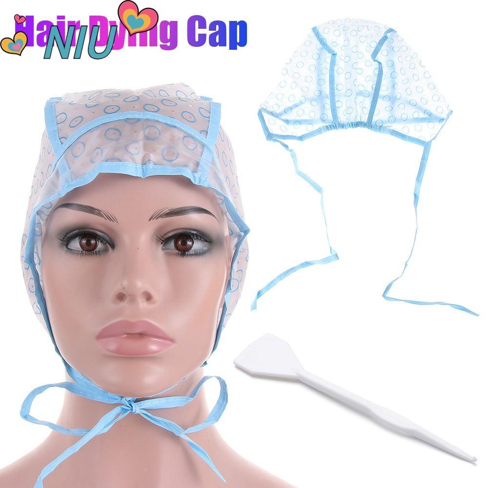 NIUYOUJS Hair Dying Cap ผู้หญิง Salon หมวกย้อมแบบใช้แล้วทิ้ง | Shopee ...