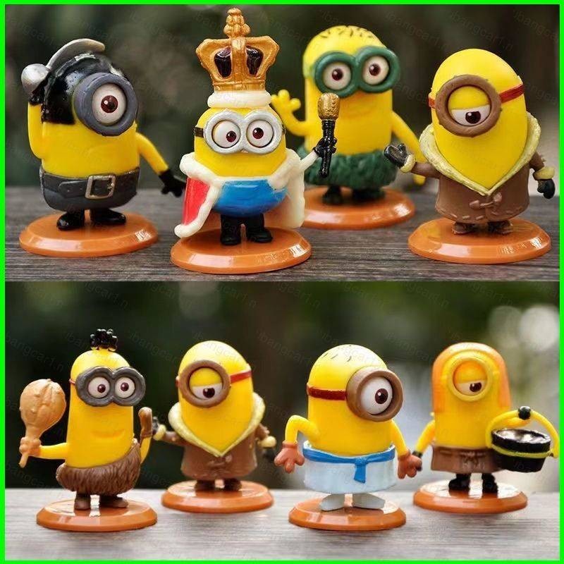 Yb 10 ชิ้น Minions Despicable Me Action Figure ทุกรูปแบบ Minions ตุ๊กตา ...
