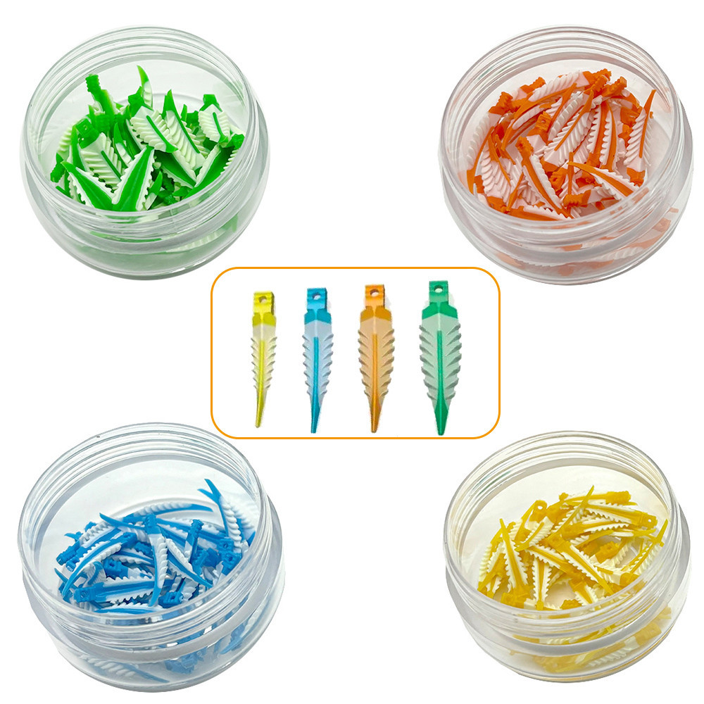 40 ชิ้น/กล่องทันตกรรม Wedge Autoclavable ทันตกรรมคอมโพสิต Wedges ...