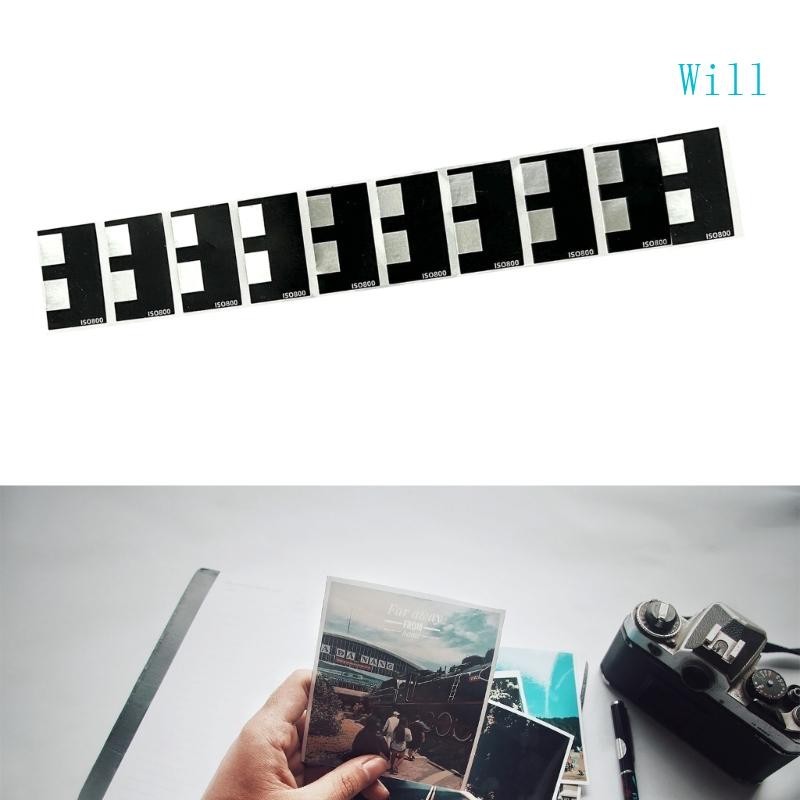 Will 135 35mm Film Cassette DX Code Sticker Bulk Film Label ISO800 และ ...