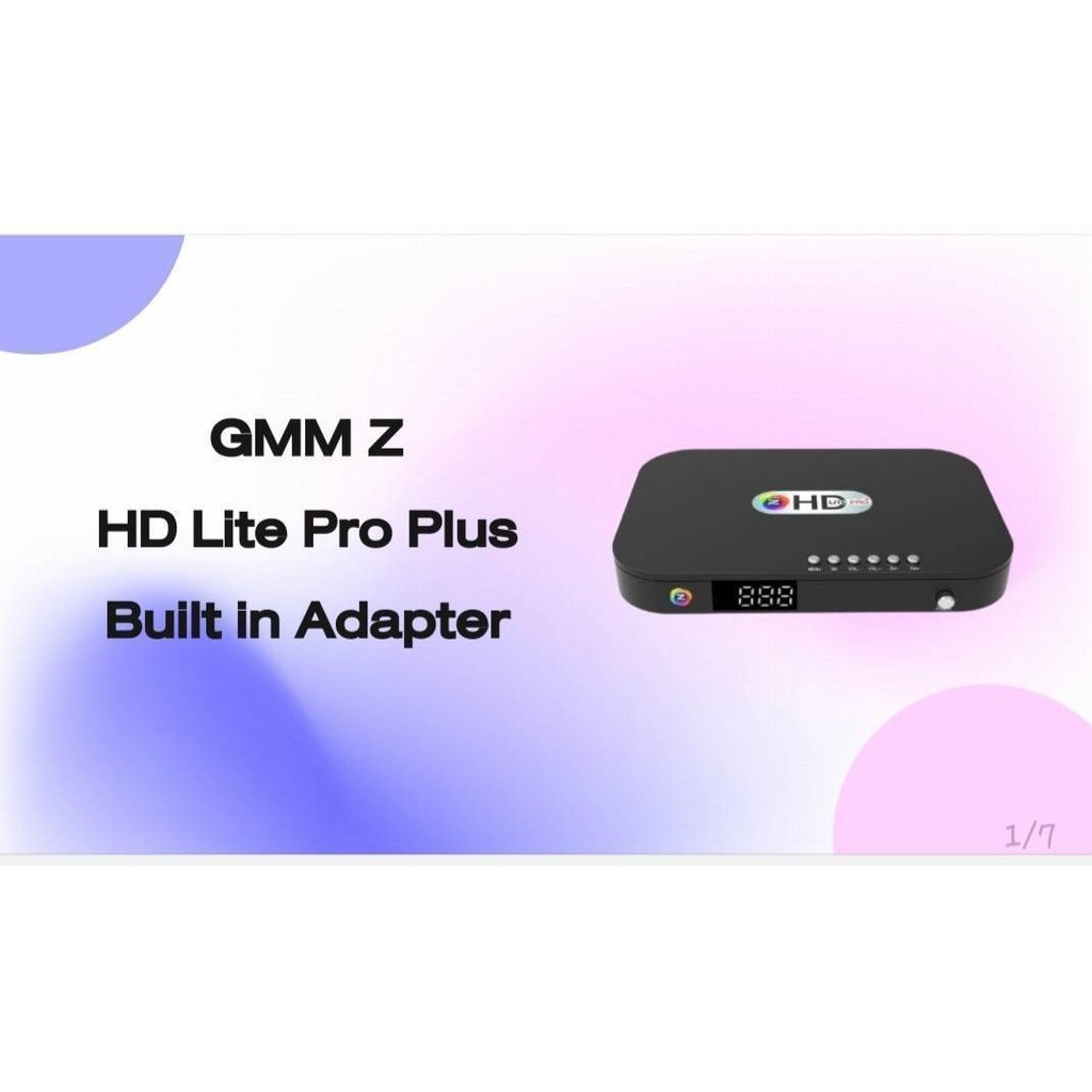 กล่องรับสัญญาณดาวเทียม GMM Z HD LITE PRO รองรับระบบ C-band & Ku-band | Shopee Thailand