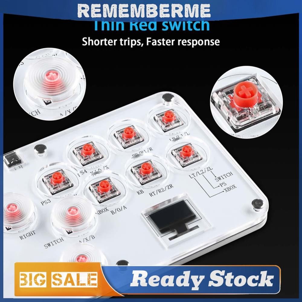 Arcade Stick Controller Leverless Controller ต่อสู้ Sticks สําหรับ PC ...