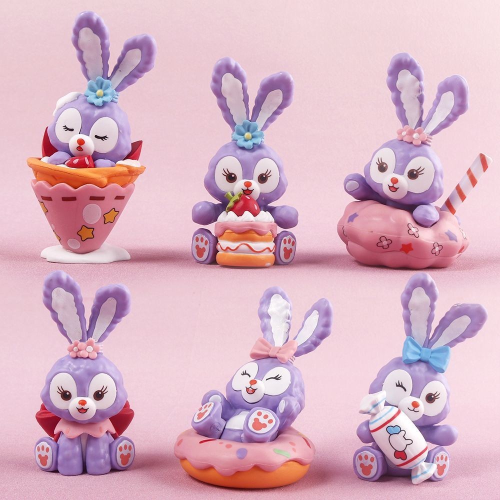 Tea Party Star Dew Hand-Madeตกแต่งเดสก์ท็อปชุดเค้กวันเกิดStar Dewตกแต่ง ...