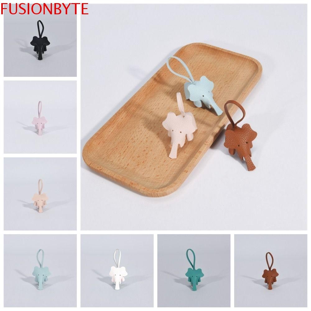 Fusionbyte ช้างพวงกุญแจจี้,สร้างสรรค์สัตว์ตลกพวงกุญแจตุ๊กตา,โทรศัพท์เชือกเส้นเล็ก Handmade นุ่ม ...