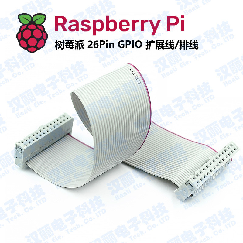 Raspberrypi 4B สาย GPIO สาย 26P-2.54 มม.Pitch ยาว 20 ซม. RaspberryPi 3B | Shopee Thailand