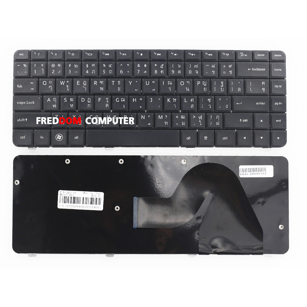 คีย์บอร์ด COMPAQ CQ42 HP G42 Series ไทย-อังกฤษ KEYBOARD | Shopee Thailand