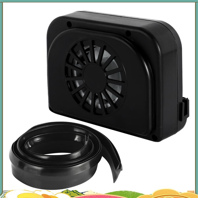 Super Solar Power Car Window Fan Auto Ventilator Cooling Vehicle Air ...