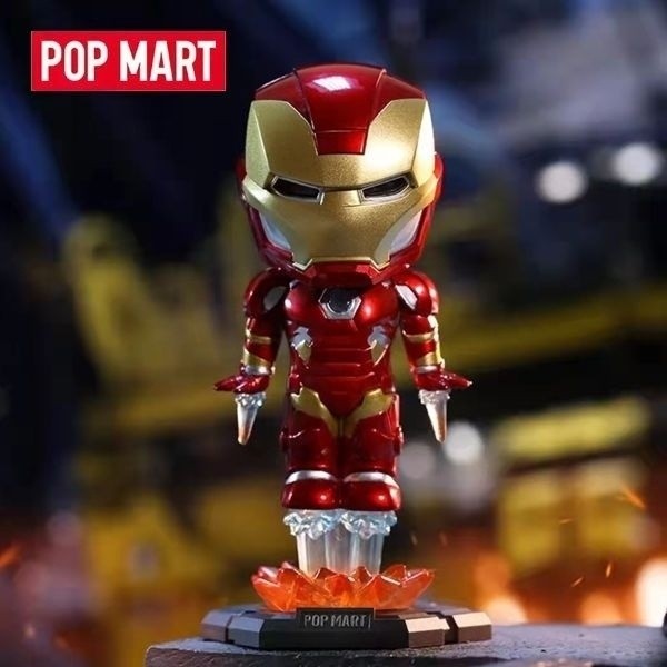 ของแท้ POPMART POPMART Marvel Avengers Series Figures Mystery Box Toy ...