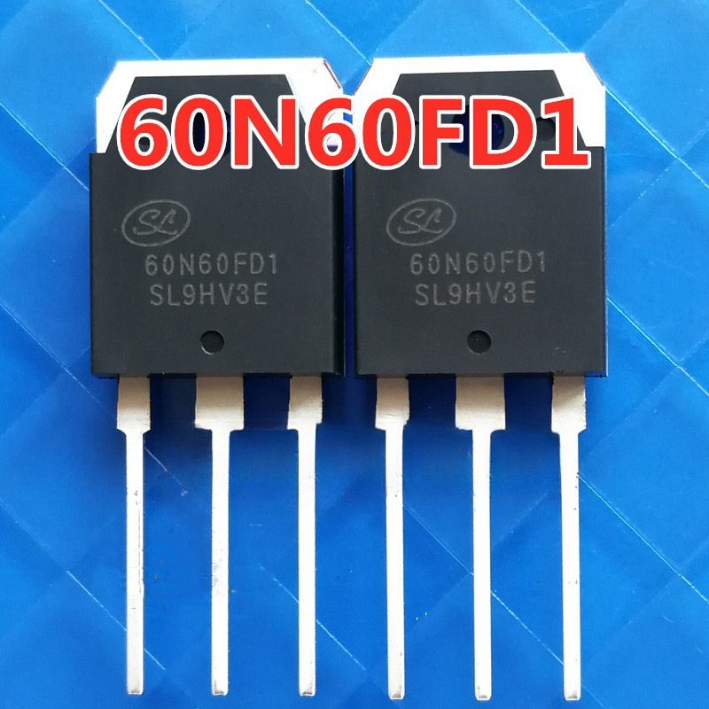 5 ชิ้น Original ทรานซิสเตอร์ Mosfet 60N60 60N60FD1 TO-3P 600V 60A IGBT ...