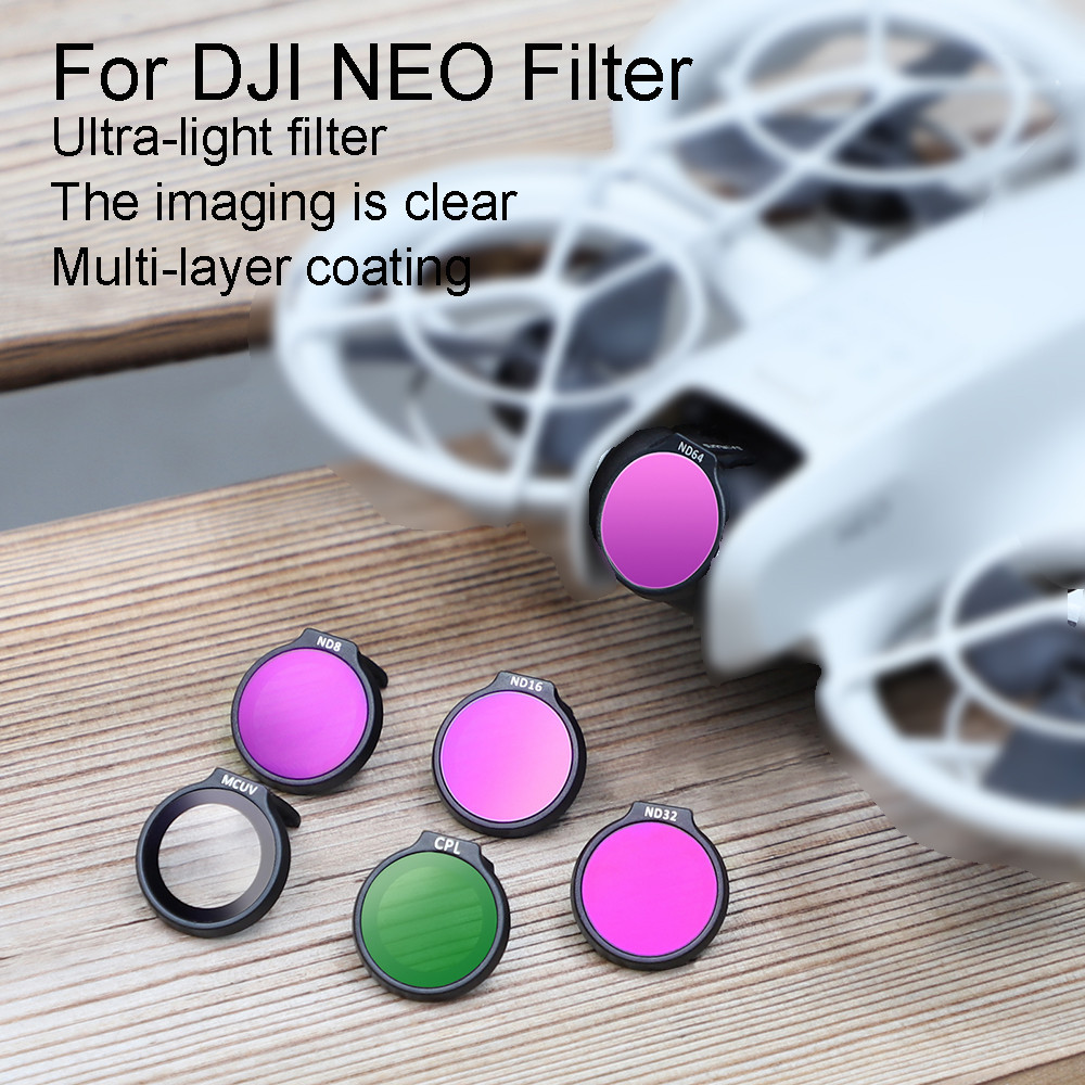 สําหรับ DJI NEO Filter สําหรับ DJI NEO ND กระจกกรองสําหรับ DJI NEO MCUV ...