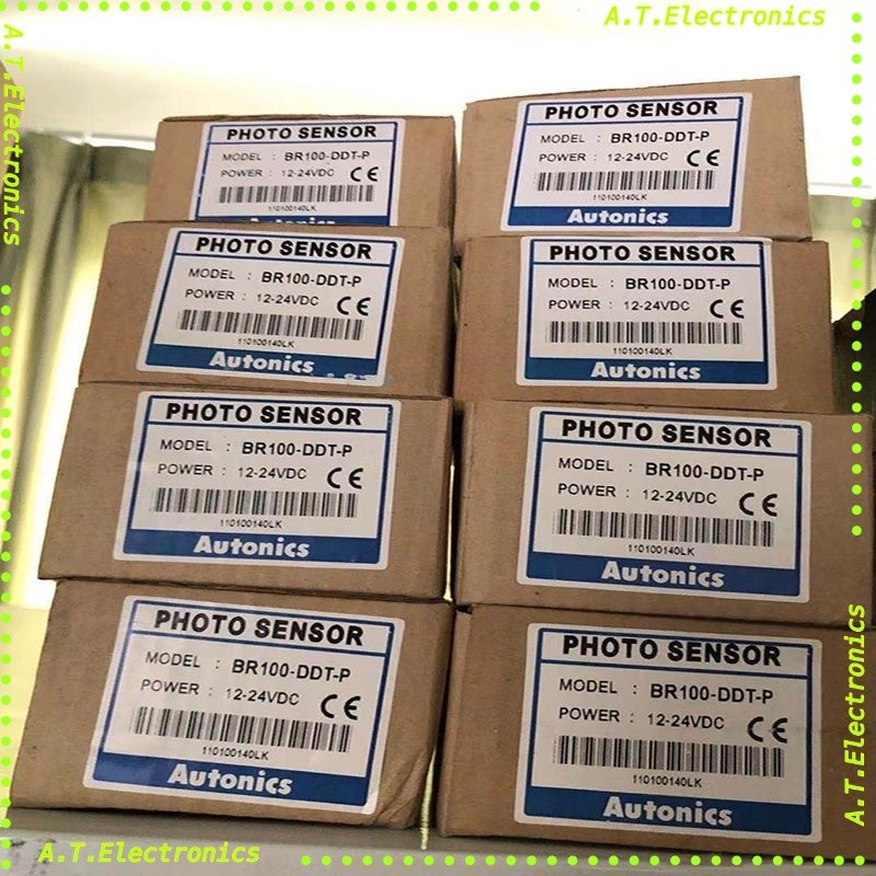 BR100-DDT-P BR100DDT-P M18 Photo sensor M18 ชนิด PNP ระยะจับ 10CM ไฟ12 ...