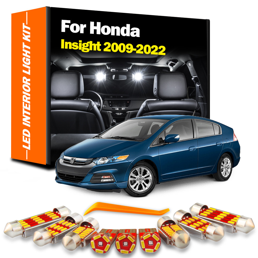 รถหลอดไฟ LED สําหรับ Honda Insight 2009-2022 รถ LED ภายในอ่านโดม Trunk ...