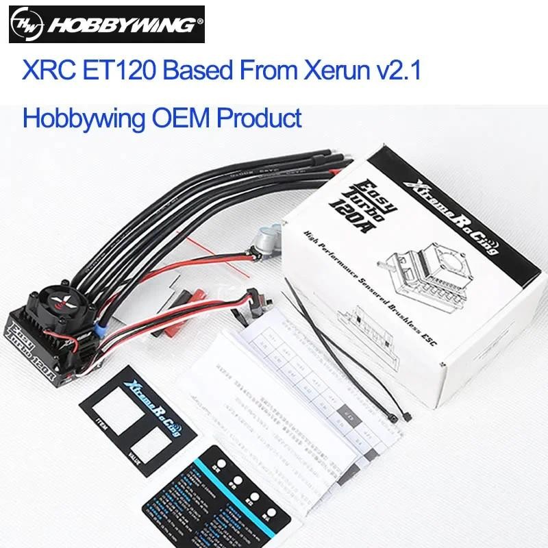Xrc ET120 Easy Turbo 120A 1/10 เซนเซอร์ ESC Brushless (Smart Turbo ...
