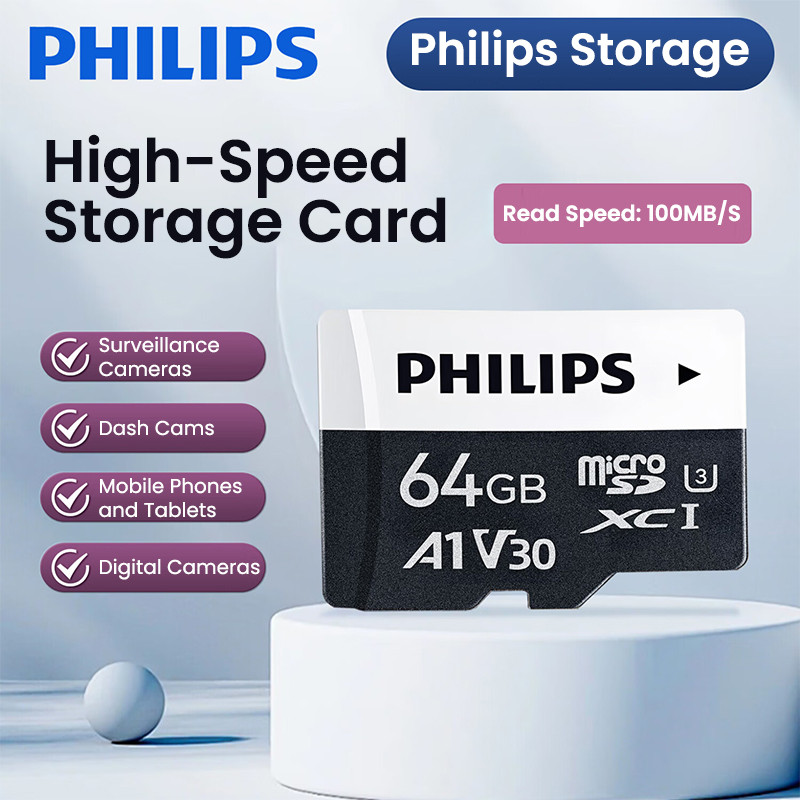 การ์ด Micro SD ความเร็วสูงของ Philips (TFCard) | Shopee Thailand