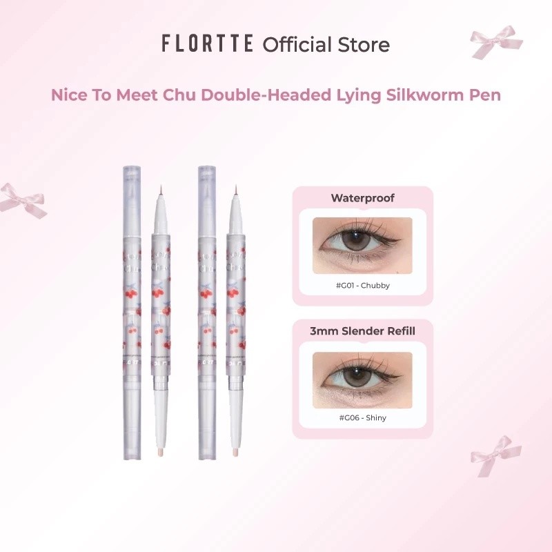 Flortte Chu Chu Baby Double Header อายไลเนอร ์ | Shopee Thailand