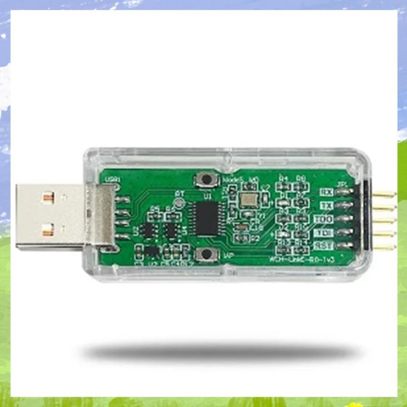 WCH LinkE ดาวน์โหลดออนไลน์ Debugger รองรับ WCH RISC-V สถาปัตยกรรม MCU/SWD อินเทอร์เฟซ 1 พอร์ต ...