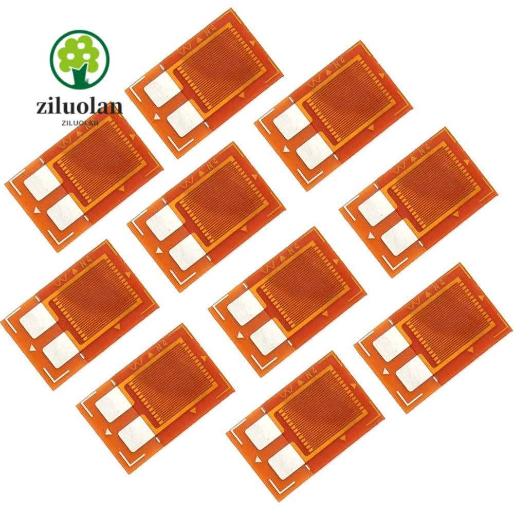 ZILUOLAN 1/10 ชิ้นฟอยล์ Straine Gauge, BF350-3AA 350 โอห์มโหลดเซลล์, แบบพกพาความต้านทาน Straine ...