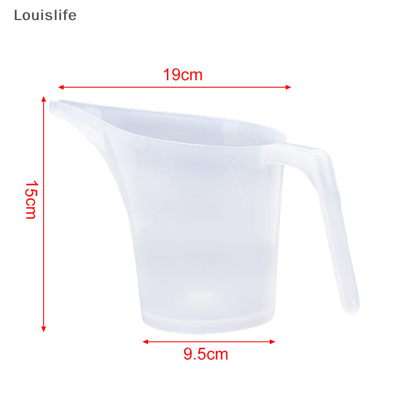 Llph 1000ML Tip ปากเหยือกวัดพลาสติกถ้วยสําเร็จการศึกษาทําอาหารครัว ...