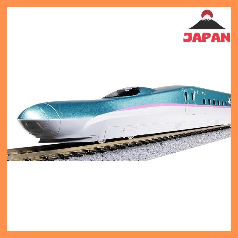 KATO's N gauge E5 series Shinkansen "Hayabusa" 12-002 model train ...