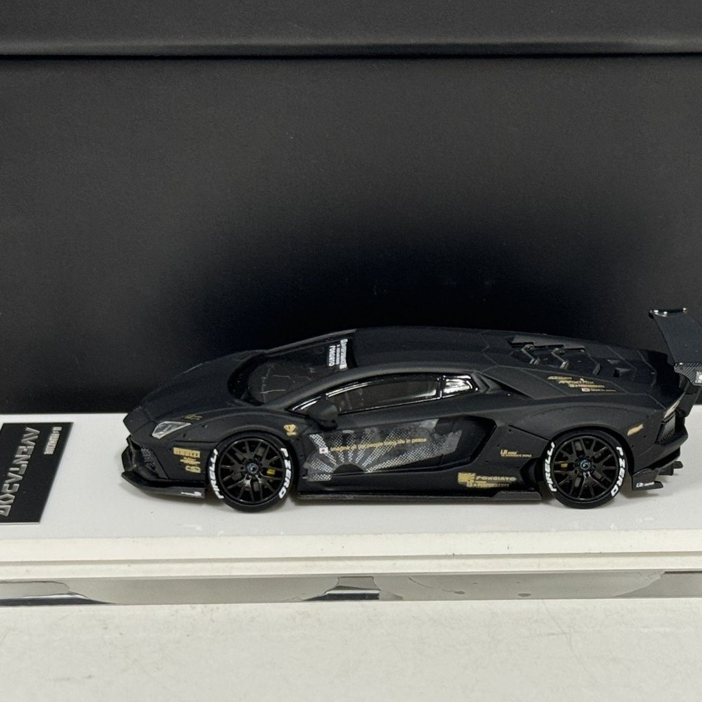 Onemodel 1/64 Lamborghini LB 700 Black Wide Body Modified Supercar ...