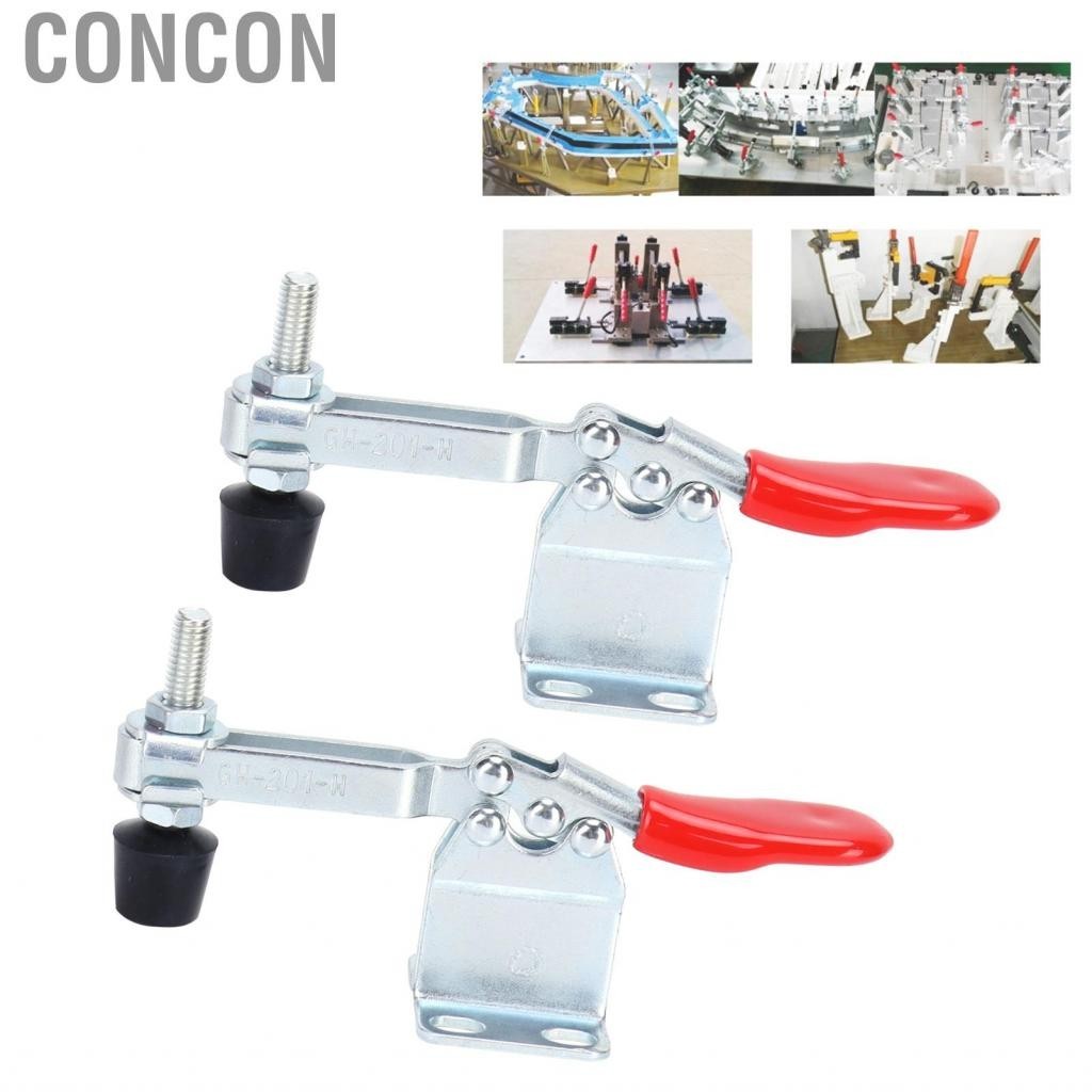 Concon 2 ชุด Small Toggle Clamps Quick Release แนวนอน Clamp เครื่องมือ ...