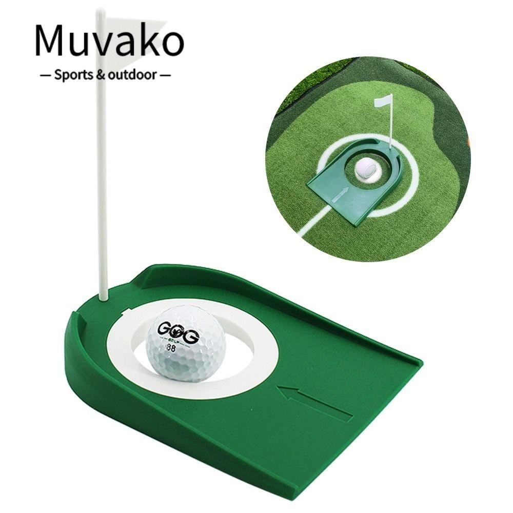 Muvako Golf Putting Disc พลาสติกฝึกเทรนเนอร์ถ้วยหลุมพัตเตอร์ | Shopee ...