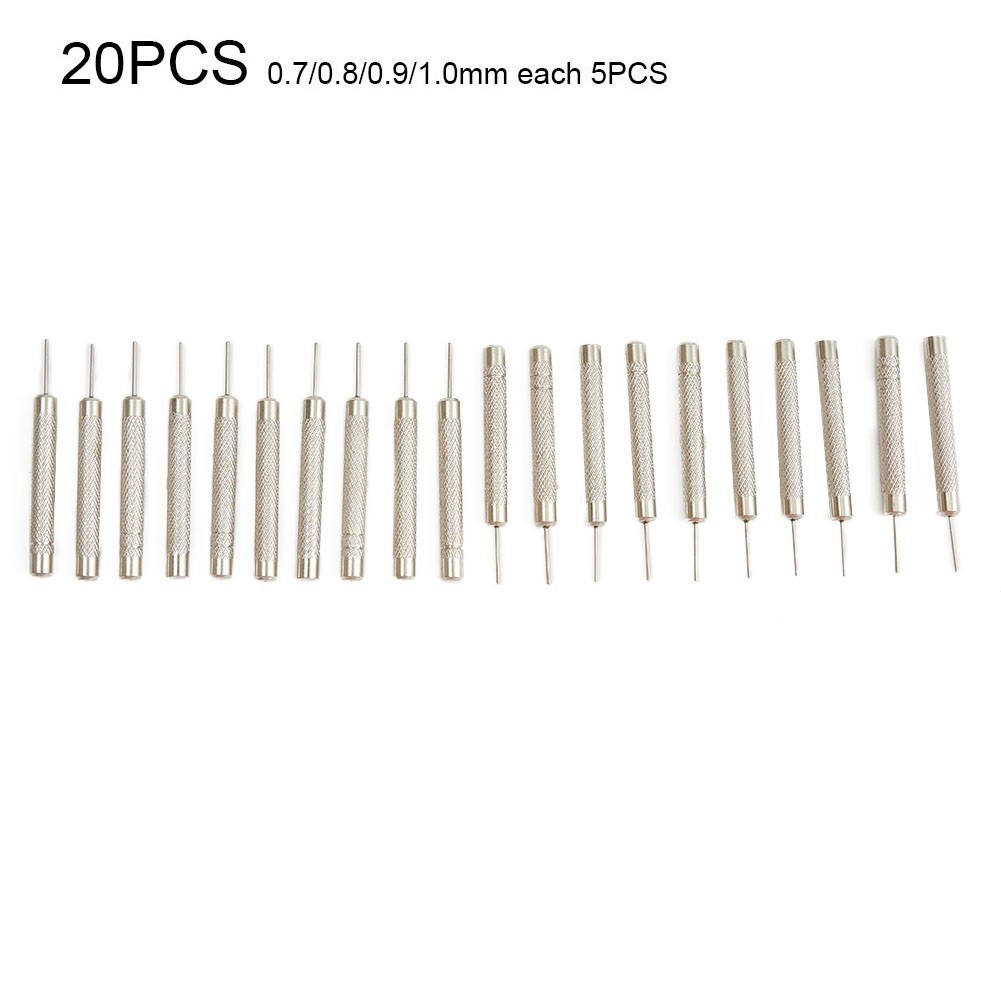 [bestshe 0806] ปลอกนิ้ว 20 ชิ้น smith Tube Punch Drift Pin Set ...