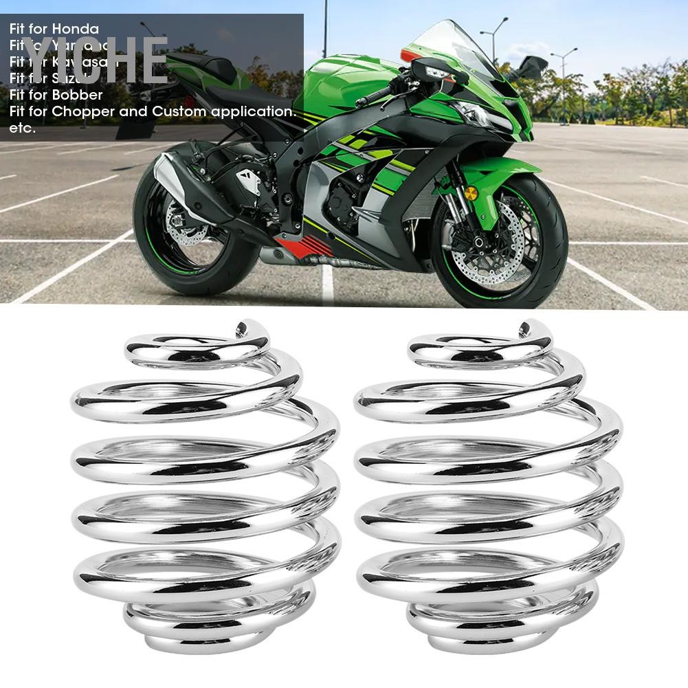 YiChe รถจักรยานยนต์อานที่นั่งยึดสปริงฮาร์ดแวร์สแตนเลสอุปกรณ์เสริมสากล ...