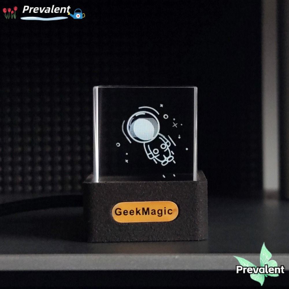 Preva นาฬิกาดิจิตอล, ของขวัญสร้างสรรค์โฮโลแกรม GeekMagic GIFTV สถานี ...