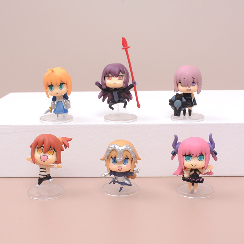 Fate/grand Order Learn FGO First Press รุ่น Q 6 ประเภท Fate ตุ๊กตาตก ...