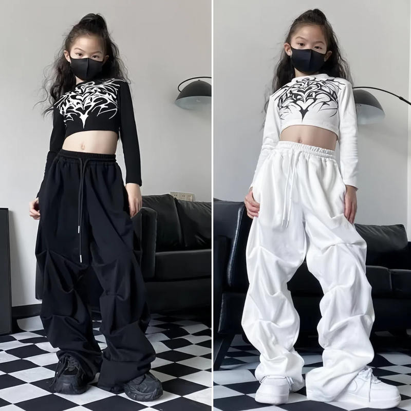 [KeDaYa] พร้อมส่ง ชุดเซ็ตเด็กผู้หญิง, เสื้อเกาหลี, กางเกงลำลอง Y2K ...