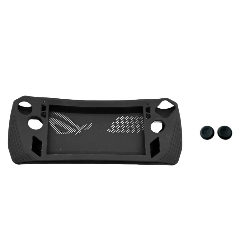 เคสซิลิโคนอ่อนนุ่มและคีย์แคปเหมาะสําหรับ ASUS Rog Ally X,All รอบฝาครอบ ...