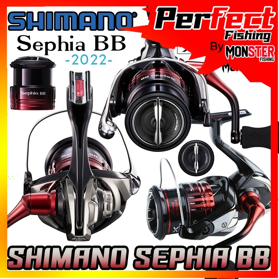 รอกตกปลา รอกสปินนิ่ง SHIMANO SEPHIA BB ปี 2022 (มีให้เลือกหลายเบอร์) | Shopee Thailand