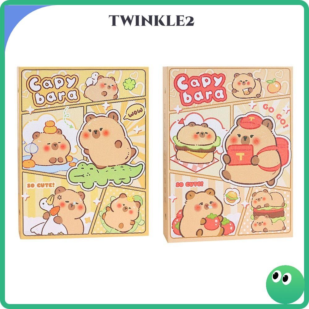 Twinkle Capibara Kapibara อัลบั้มภาพ, อัลบั้มภาพ Capybara สร้างสรรค์น่ารัก, การ์ดแสดงผล 3 นิ้ว ...