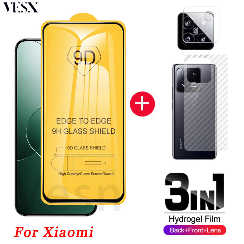 9D ฟิล์มกระจก เต็มจอ Xiomi Xiaomi Mi 14 13T 13 12 12T 11 11T 10T 9 9T Lite Pro 4G 5G 2024 ...