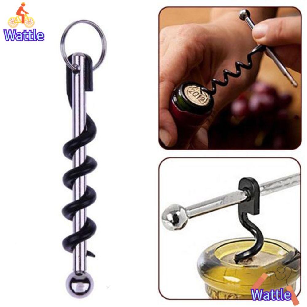 Wattle Cork Puller พวงกุญแจสแตนเลส EDC Corkscrew | Shopee Thailand