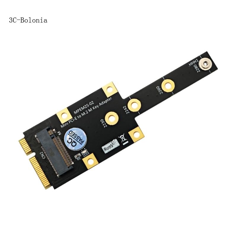 PC Mini PCIE เป็น NVME อะแดปเตอร์ MINI PCIE เป็น M 2 MINI PCI-E เป็น ...