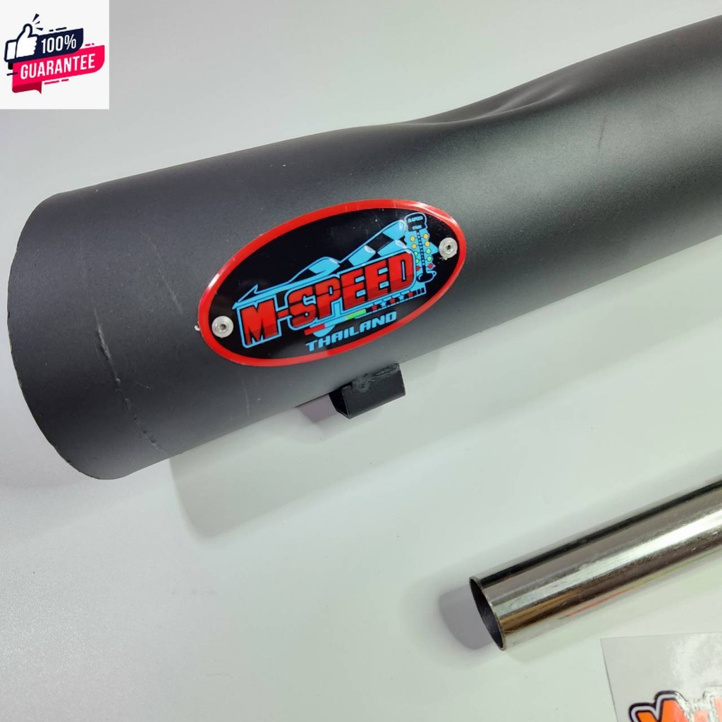 MSPEED ท่อผ่า ผ่าดัง WAVE100s UBOX / WAVE100s 2005 ตรงรุ่น ท่อผ่าเวฟ ...